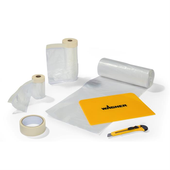Wagner Universal Masking Kit | Protect Surfaces While Painting - ShopOnTV