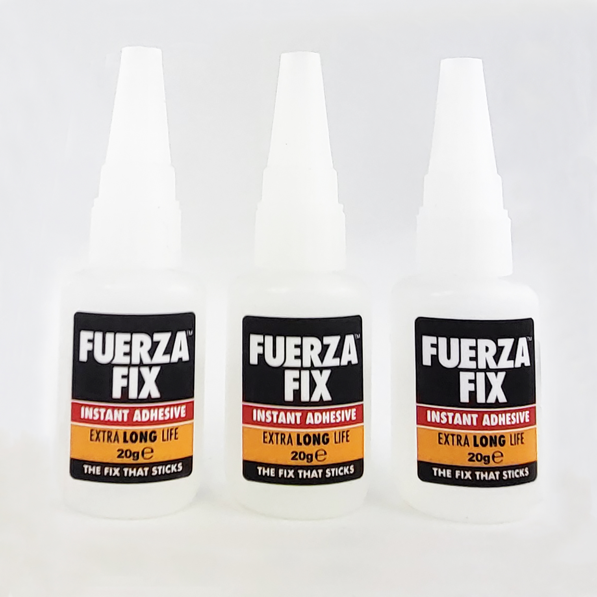 Fuerza Fix 20g Instant Adhesive Glue Trio Pack ShopOnTV