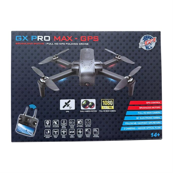 RDM GX Pro MAX GPS Drone Bundle - ShopOnTV