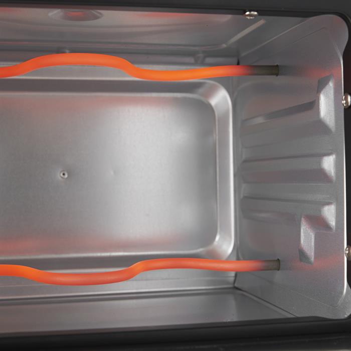 MisterChef 10L Electric Portable Table Top Mini Oven, Temperatures up ...