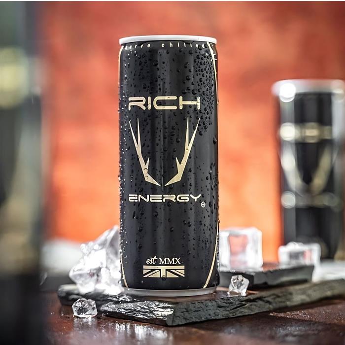 Rich Energy Drink - Premium British Energy Drinks with Pure Mountain ...